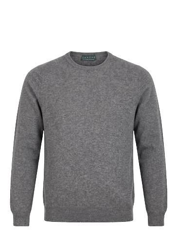 ZANONE Virgin Wool And Cashmere Sweater - Grey