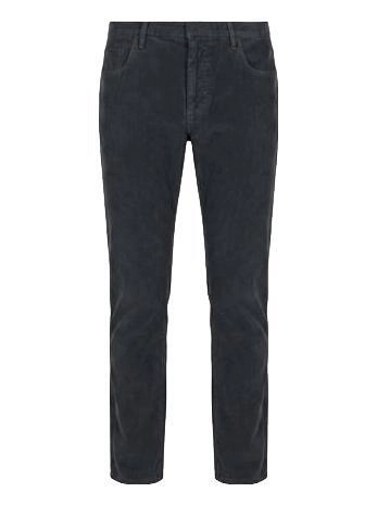 DONDUP Corduroy Tapered Leg Pants - Charcoal