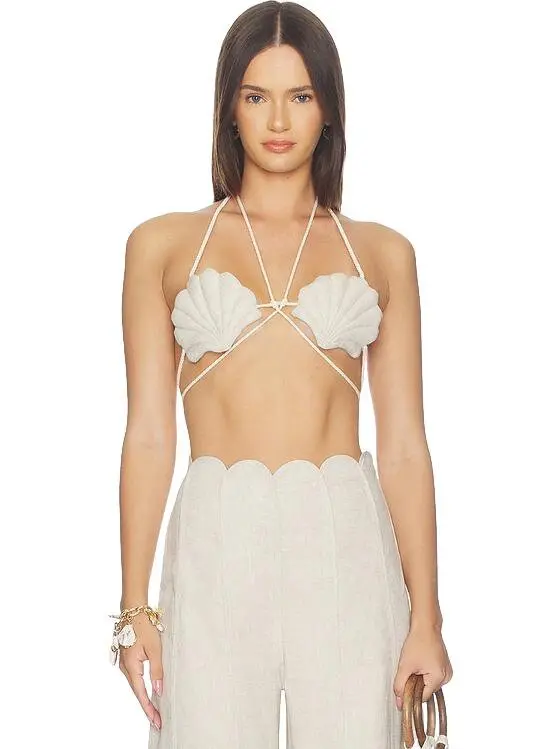 Azulu Silvana Top - Beige