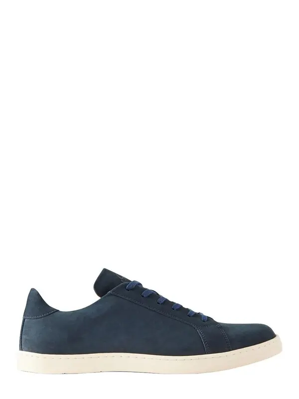 George Cleverley Jack Iii Nubuck Sneakers - Blue