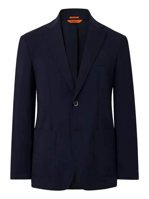 Barena Venezia Virgin Wool Suit Jacket - Blue