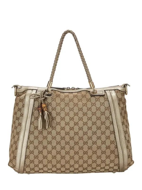 Gucci Original Gg Bella Tote - Gold