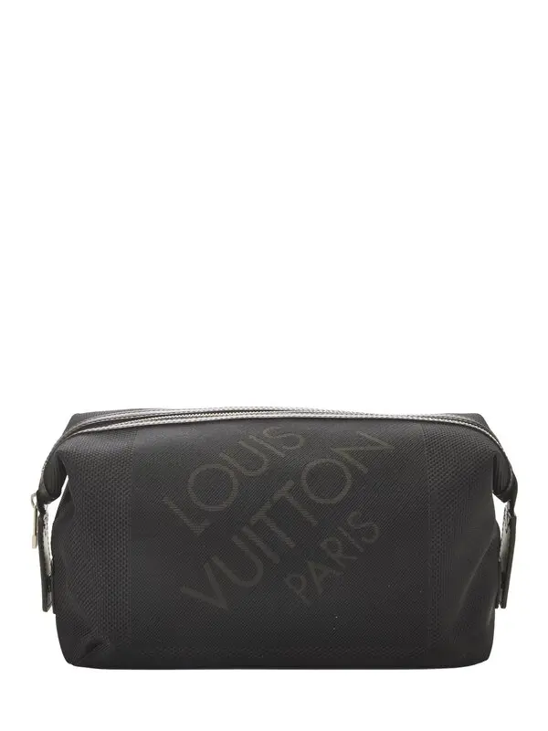LOUIS VUITTON Damier Geant Trousse Albatros - Black