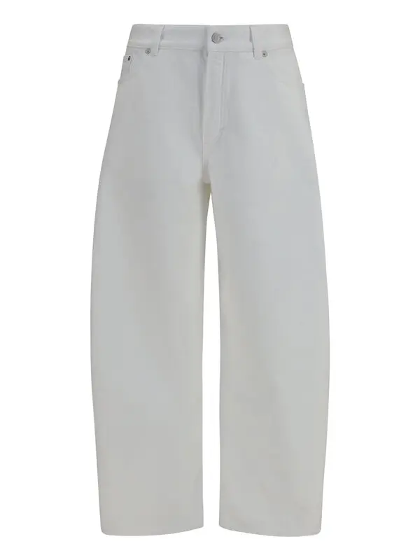 Alaïa Rodeo Jeans - White