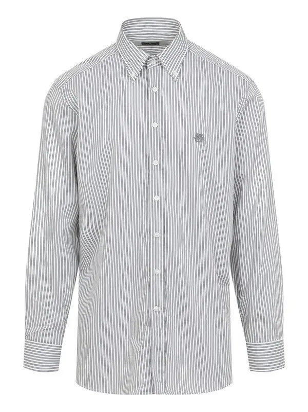 Etro Roma Logo Shirt - Black