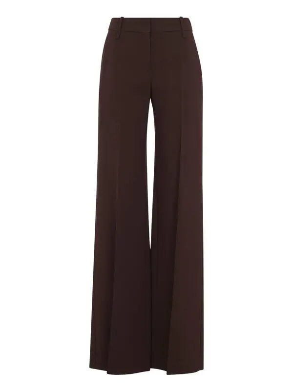 ERMANO SCERVINO Ermanno Scervino Wide Leg Trousers - Brown