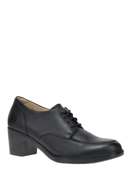 Dansko Lace-up Oxford Platform Pump - Black