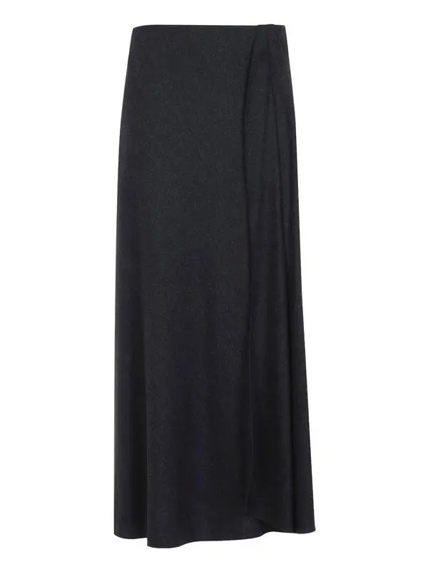 Giorgio Armani Virgin Wool Blend Skirt - Multicolor