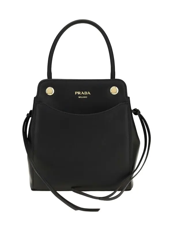 Prada Carry Mini Handbag - Black