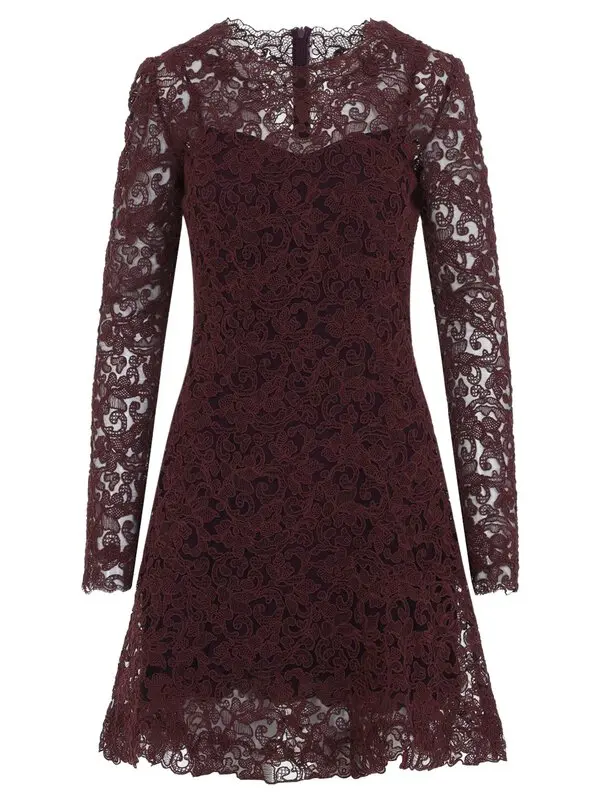 ERMANO SCERVINO Ermanno Scervino Lace Mini Dress - Multicolor