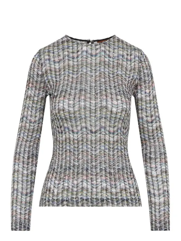 Missoni Sequined Crewneck Sweater - Multicolor