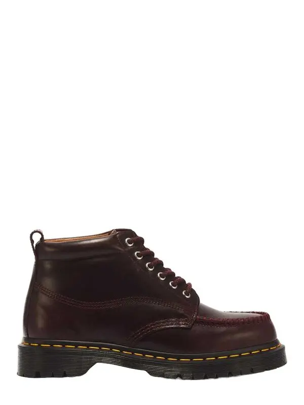 Dr. Martens Lowell Chukka Eye Leather Moc Toe Boots - Brown