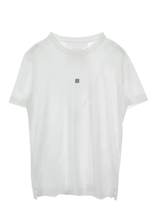 Givenchy 2010s 4g Embroidery T-shirt - White