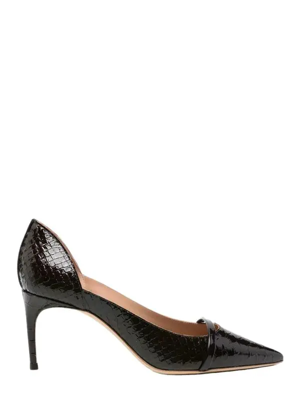 MALONE SOULIERS Crawford Pointed Pumps - Brown