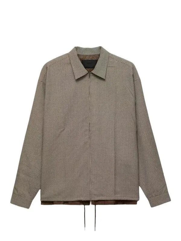 Prada Wool Shirt - Neutrals