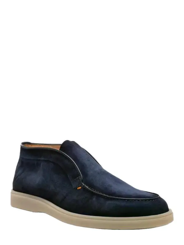 Santoni Detroit Suede Desert Boots - Blue