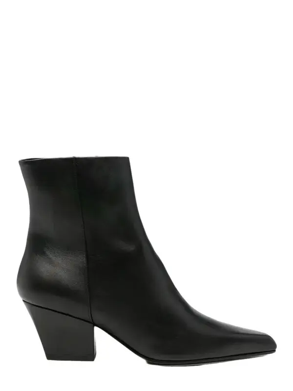Paris Texas Jane Pointed-toe Ankle Boots - Black