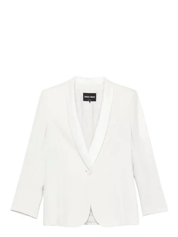 Giorgio Armani Single-breasted Blazer - Neutrals