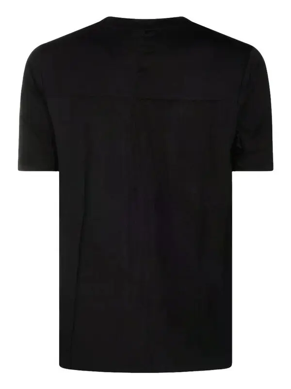 THOM KROM Cross-stitch Deconstructed T-shirt - Black