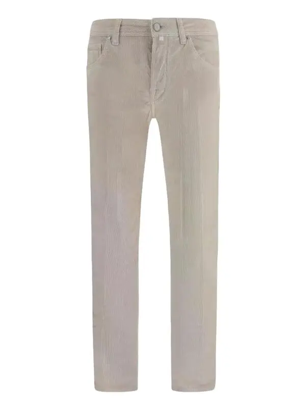Jacob Cohen Scott Corduroy Trousers - Neutrals