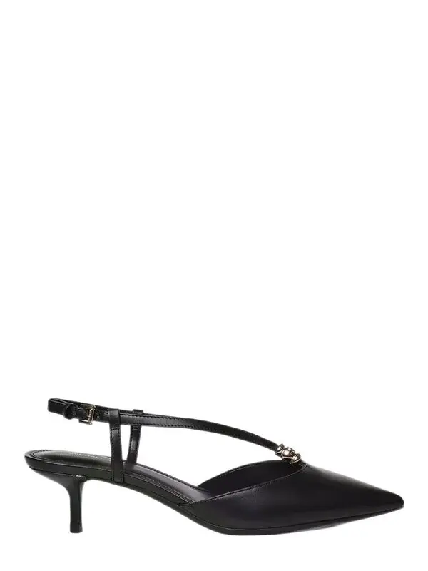 Michael Kors Leather Slingback Pumps - Black