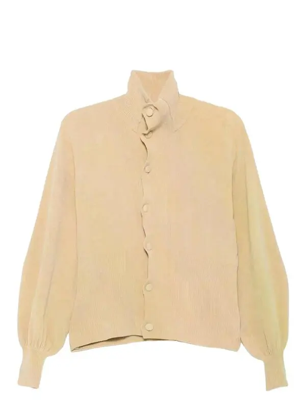 AYA MUSE Asha High-neck Cardigan - Neutrals