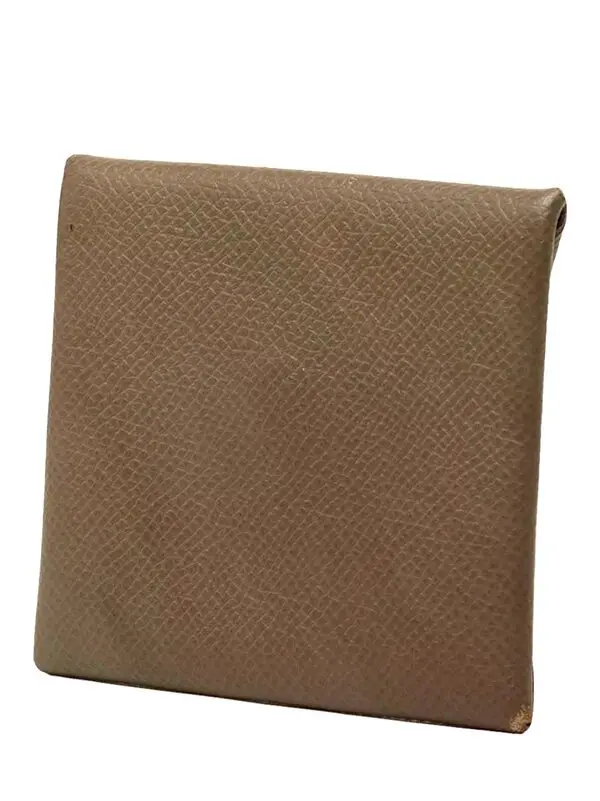 Hermès Bastia Change Purse Coin Pouch - Brown