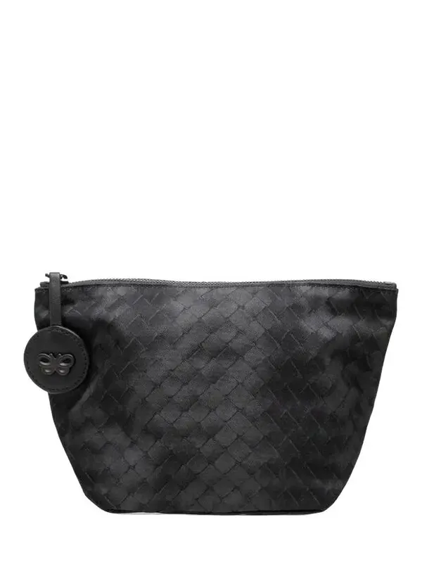Bottega Veneta Intrecciomirage Pouch - Black