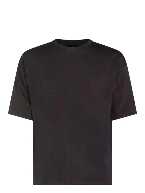 THOM KROM Crewneck Short-sleeved T-shirt - Brown