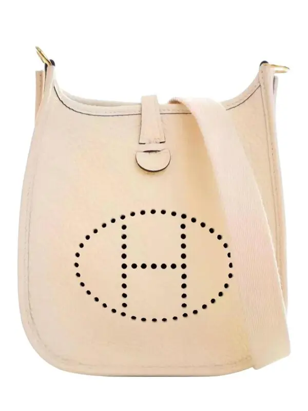 Hermès Evelyne Amazone Crossbody Bag - White