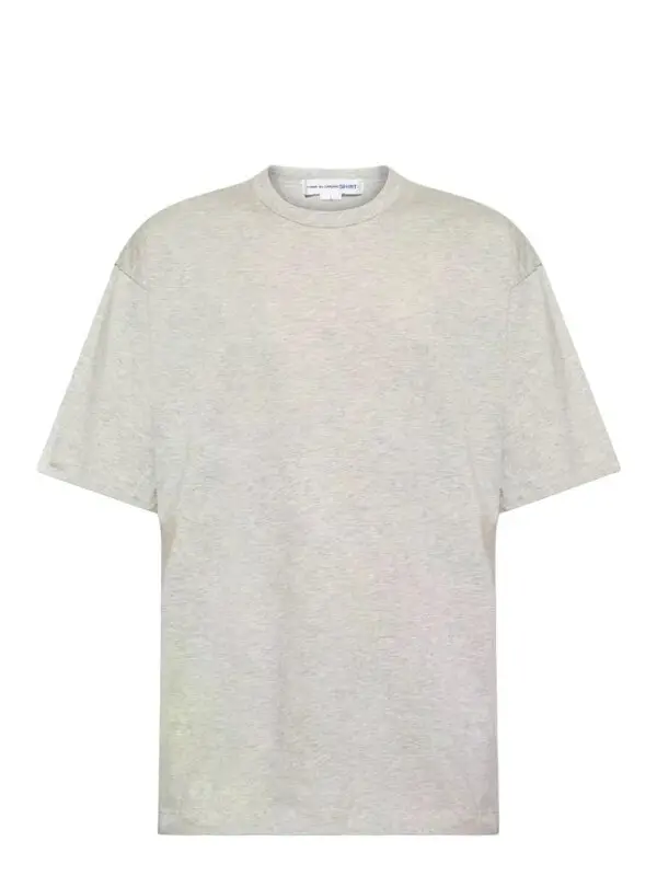 Comme Des Garçons Logo-print T-shirt - Grey