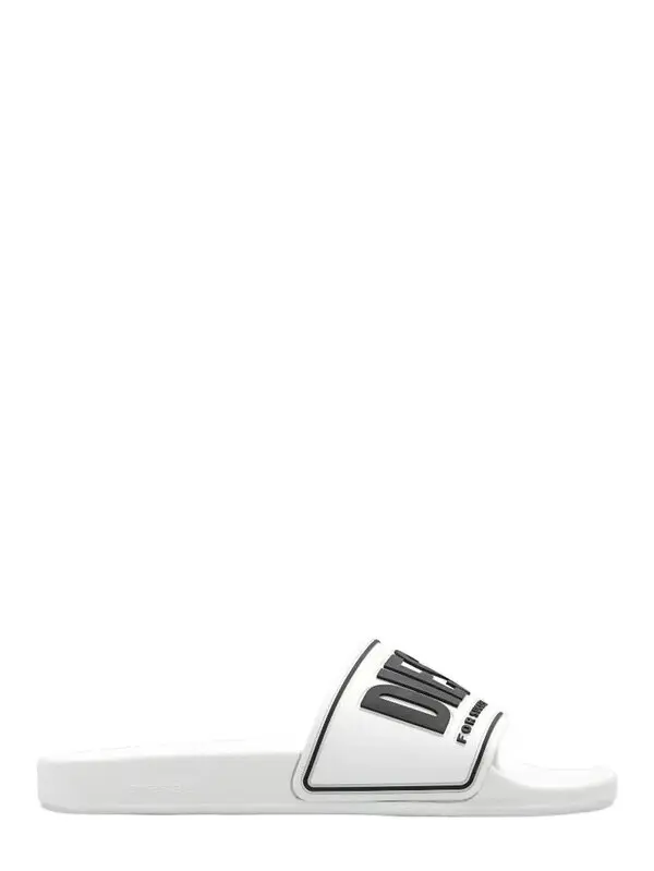 DIESEL® Slip-on Slides - White