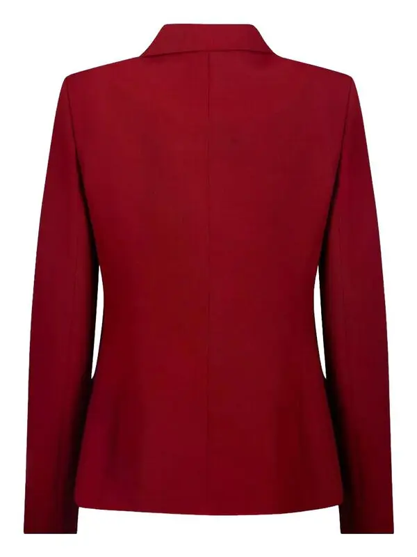 Pinko Double-breasted Peak-lapel Blazer - Red