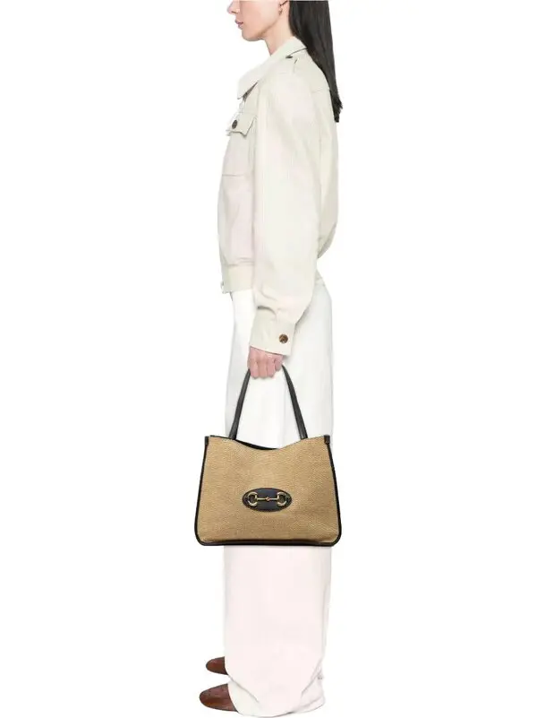 Gucci Horsebit 1955 Tote Bag - Neutrals