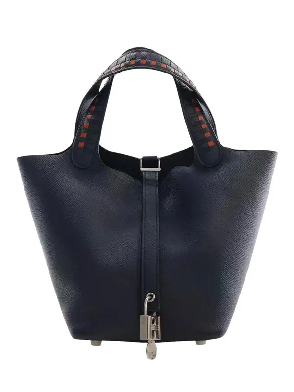 Hermès Epsom Picotin Lock 18 Handbag - Blue