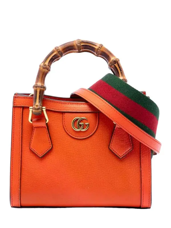 Gucci Diana Satchel - Orange