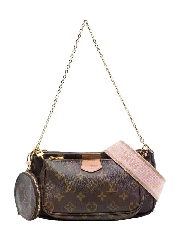 LOUIS VUITTON 2020 Monogram Multi Pochette Accessoires Satchel - Brown