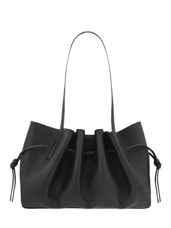 Yuzefi Scallop Tote Bag - Black