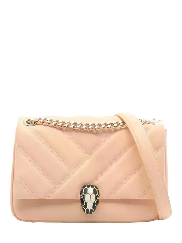 BVLGARI Serpenti Cabochon Satchel - Neutrals