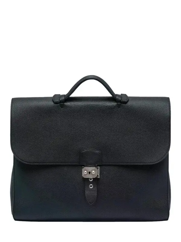 Hermès Sac A Depeches 38 Business Bag - Black