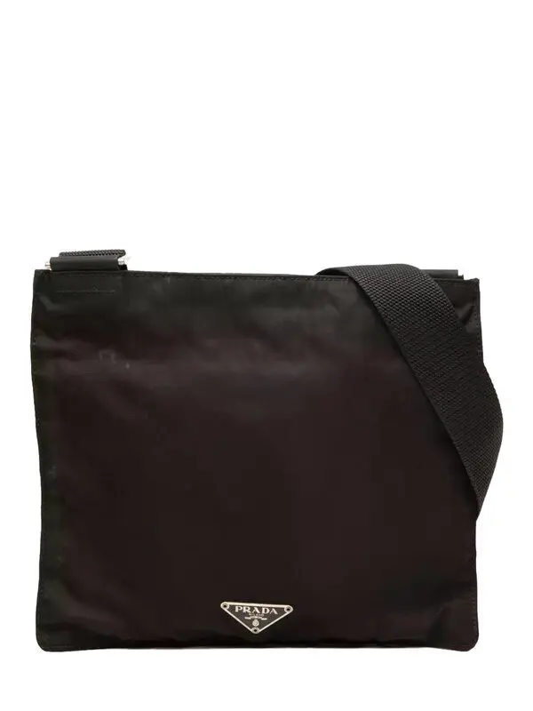 Prada Tessuto Crossbody Bag - Black