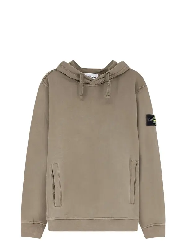 Stone Island Organic Cotton Hooded Sweatshirt - Multicolor