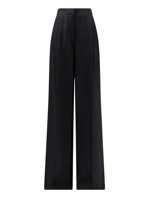 TOM FORD Light Wool Tuxedo Trousers - Black