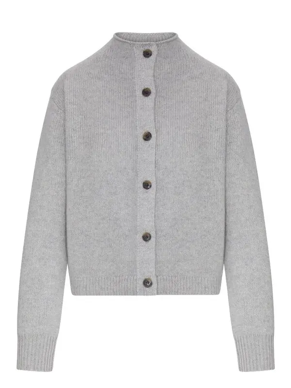 LISA YANG Zirelle Cashmere Cardigan - Gray