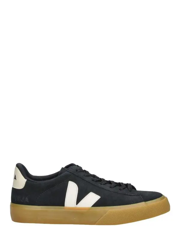 VEJA Low-top Suede Sneakers - Black