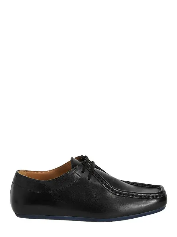 JIL SANDER Lace-up Leather Shoes - Black