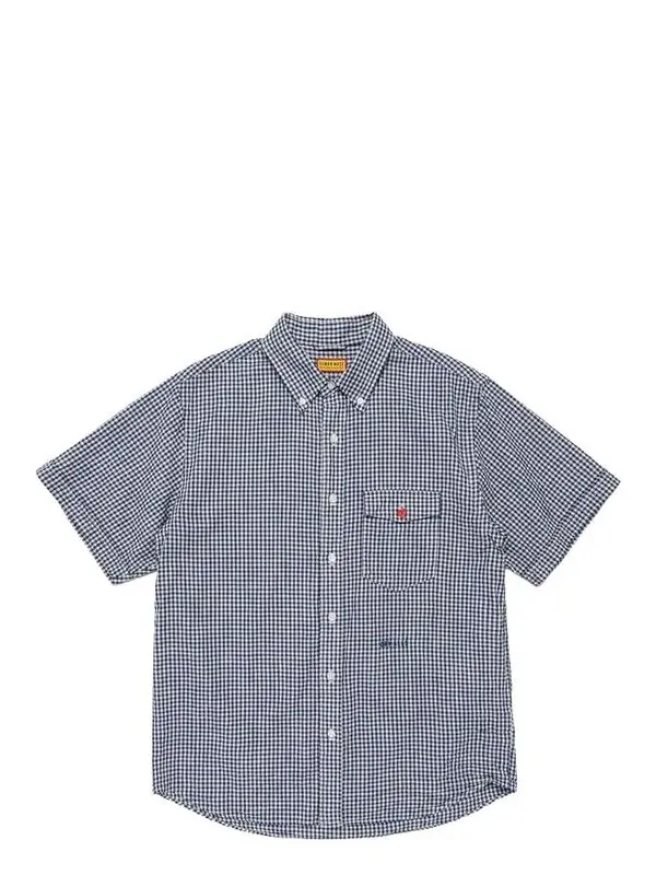 HUMAN MADE Check B.d S/s Shirt - Blue