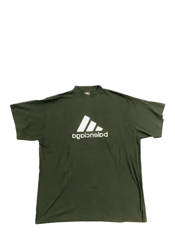 Balenciaga X Adidas Reverse T-shirt - Green