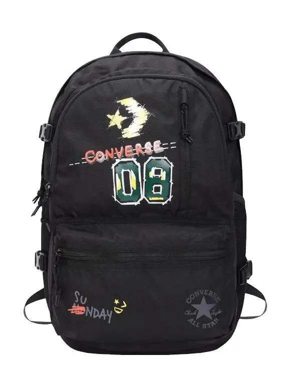 CONVERSE Straight Edge Backpack - Black