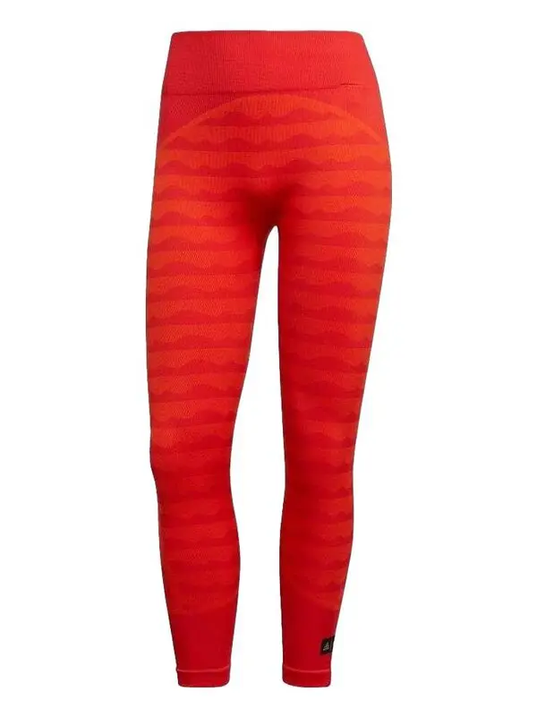 Adidas X Marimekko Aeroknit 7/8 Leggings Asia Sizing - Red